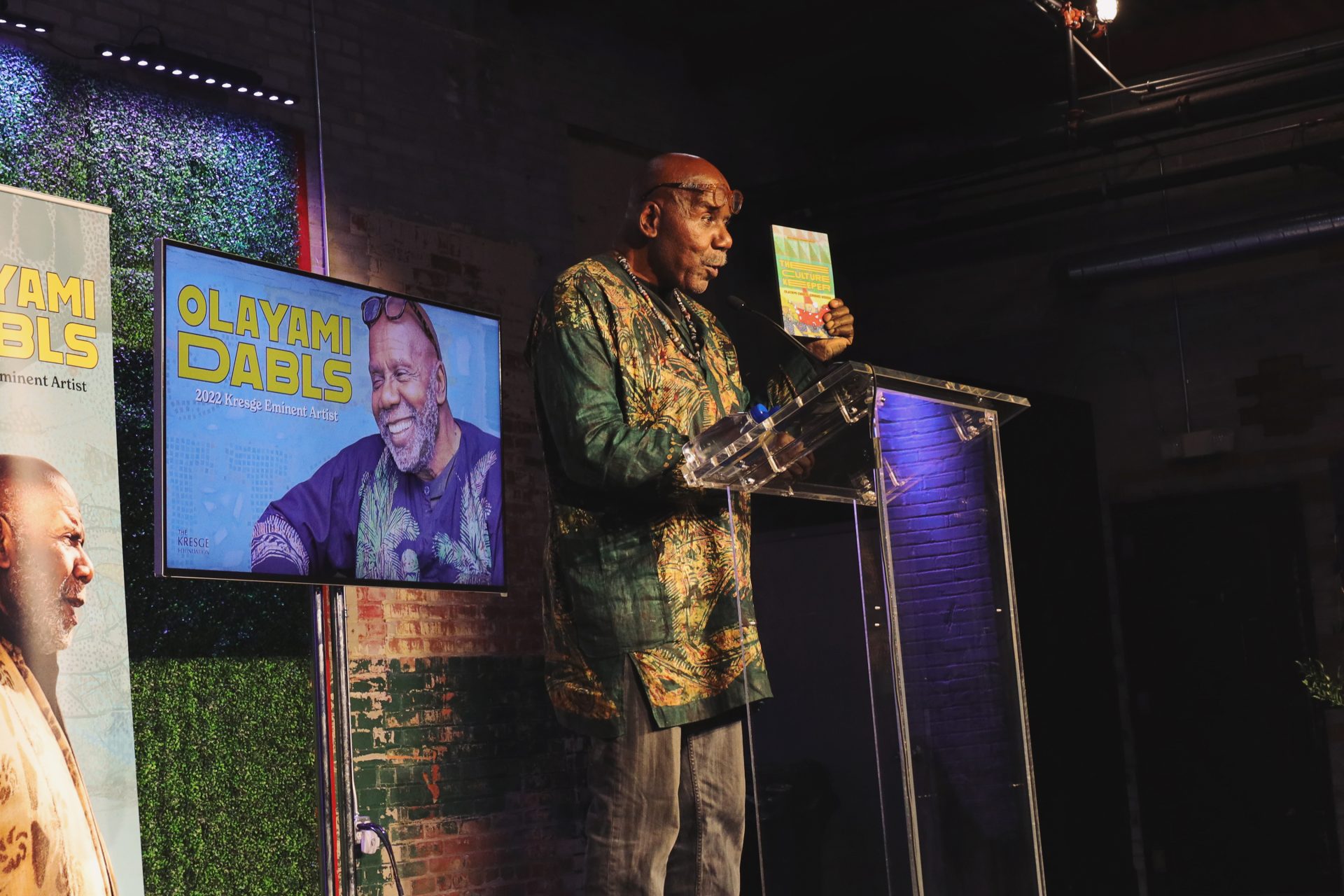 Life and works of Kresge Eminent Artist Olayami Dabls presented in new ...