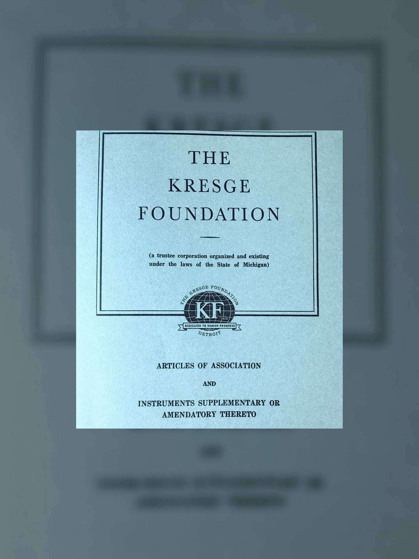 The Kresge Foundation - A Century of Impact.