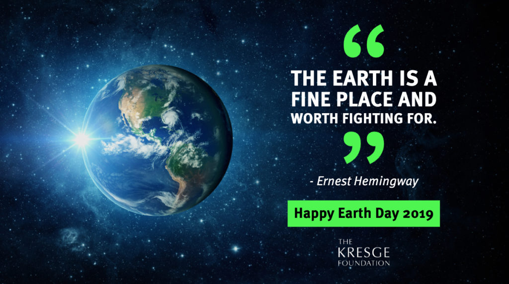 Earth Day 2019: A time for action on climate change, increased ...