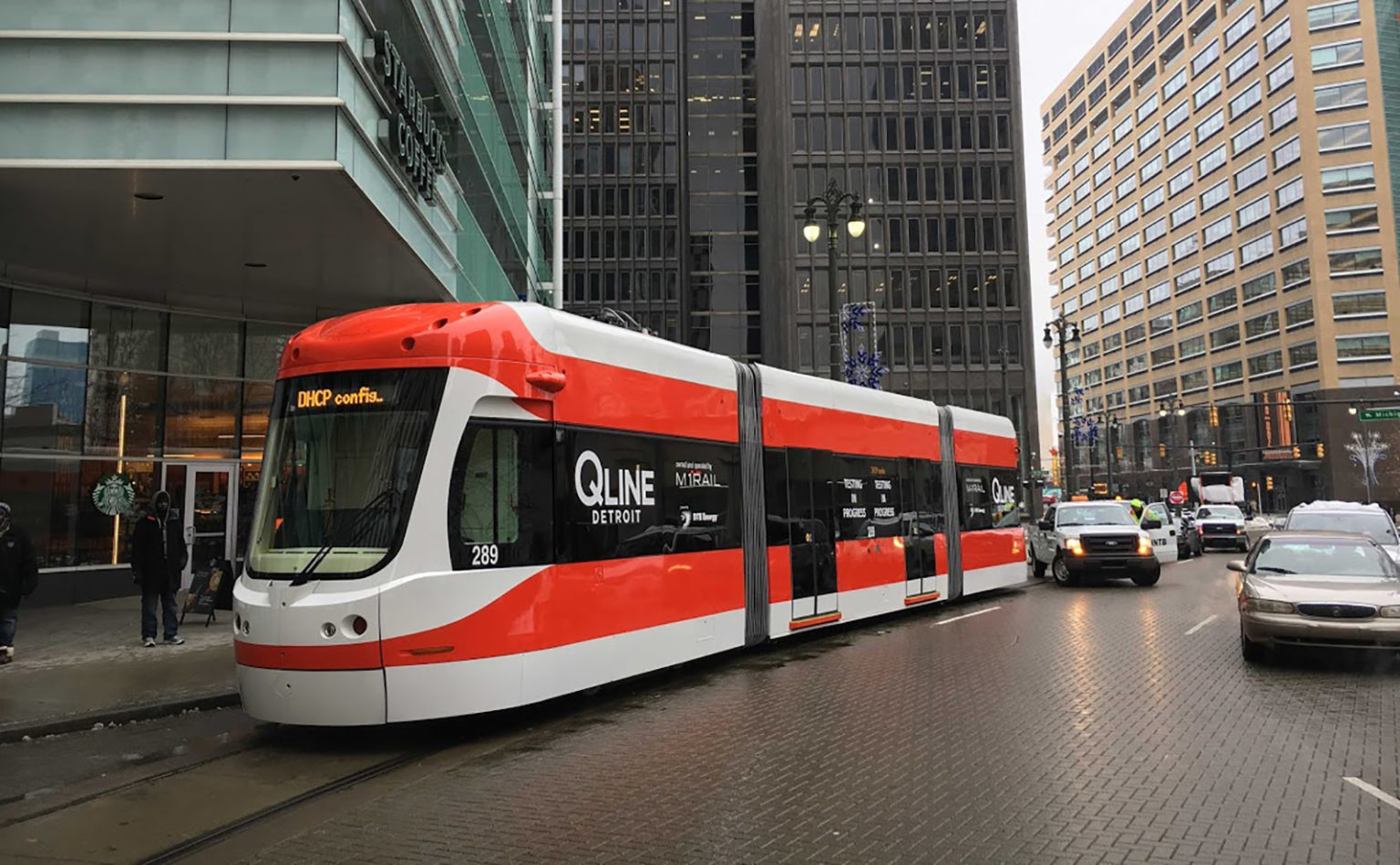 New Detroit streetcar system, the QLINE, opens to the public - Kresge ...