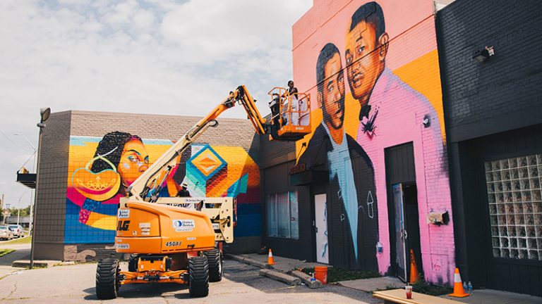Painted with pride: Detroit’s walls, Detroit’s story; BLKOUT Walls ...