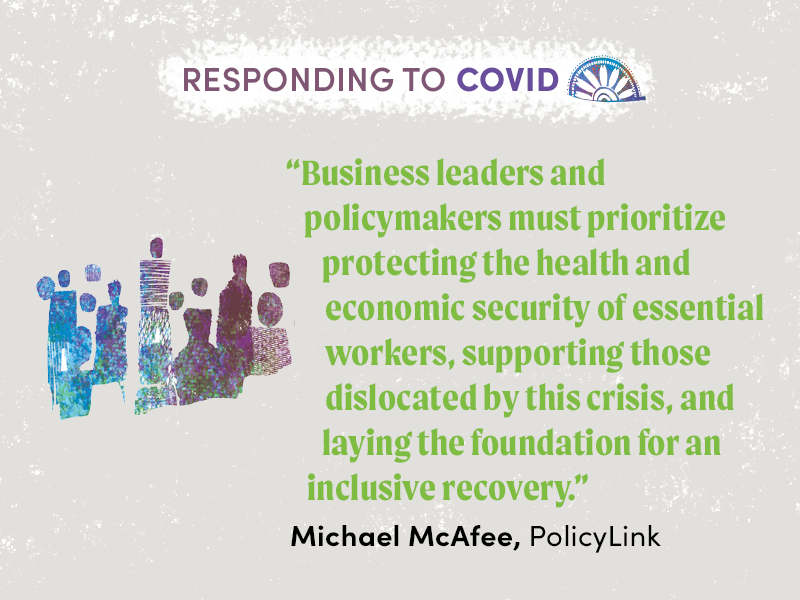 COVID Response: PolicyLink advances racial equity with a ‘people’s ...