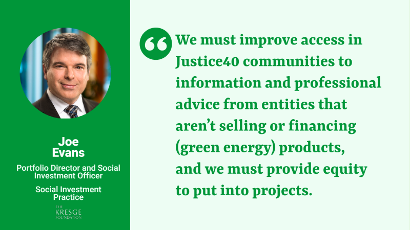 Evans: Invest in project readiness to ensure equitable use of GGRF ...