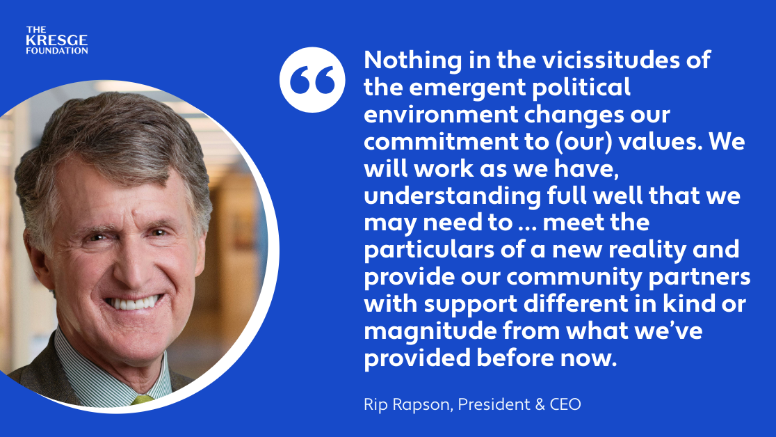 Anchored in shared values: How we all move forward together - Kresge ...